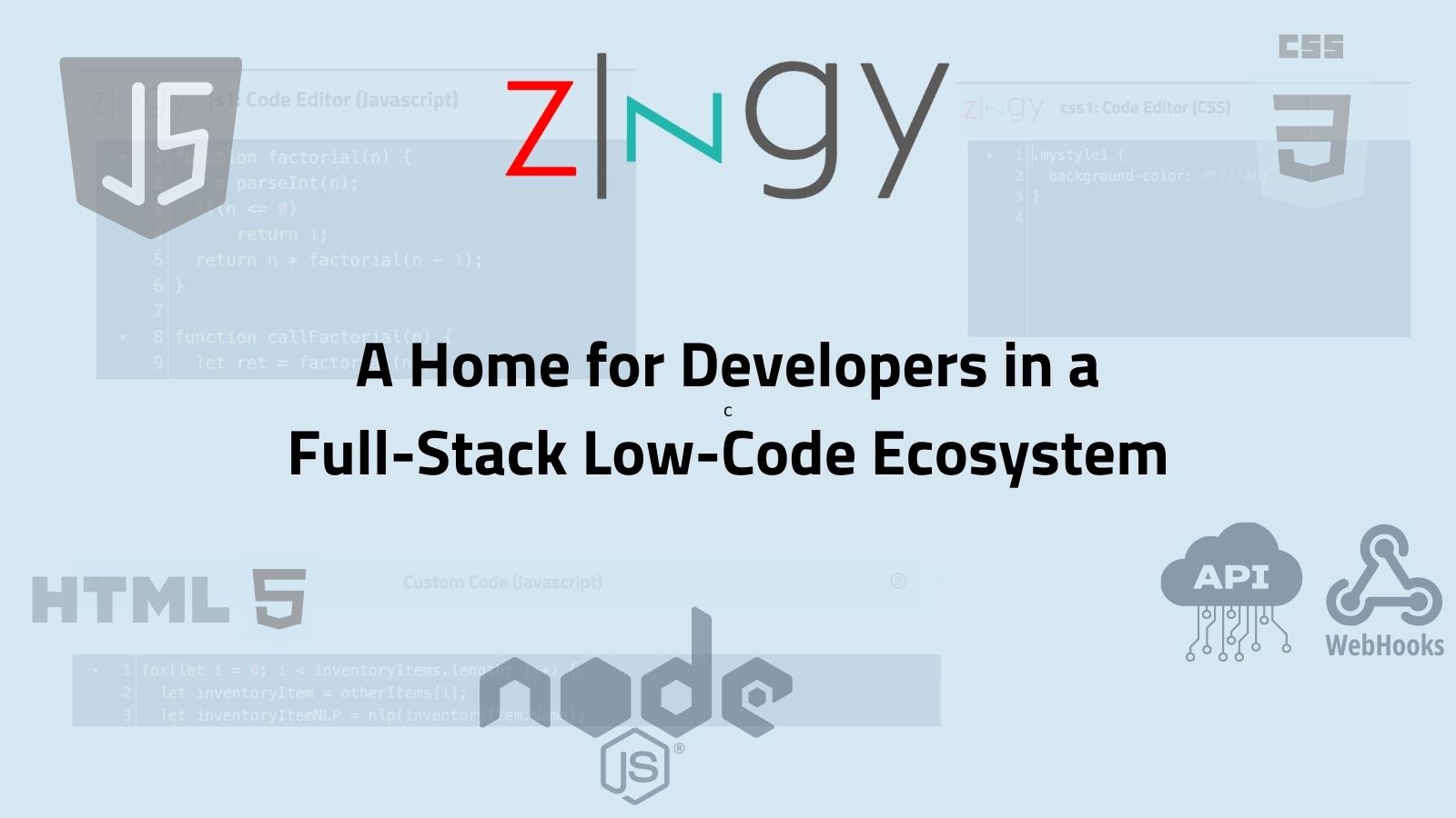 Zingy's Low-Code Platform for Modern Developers